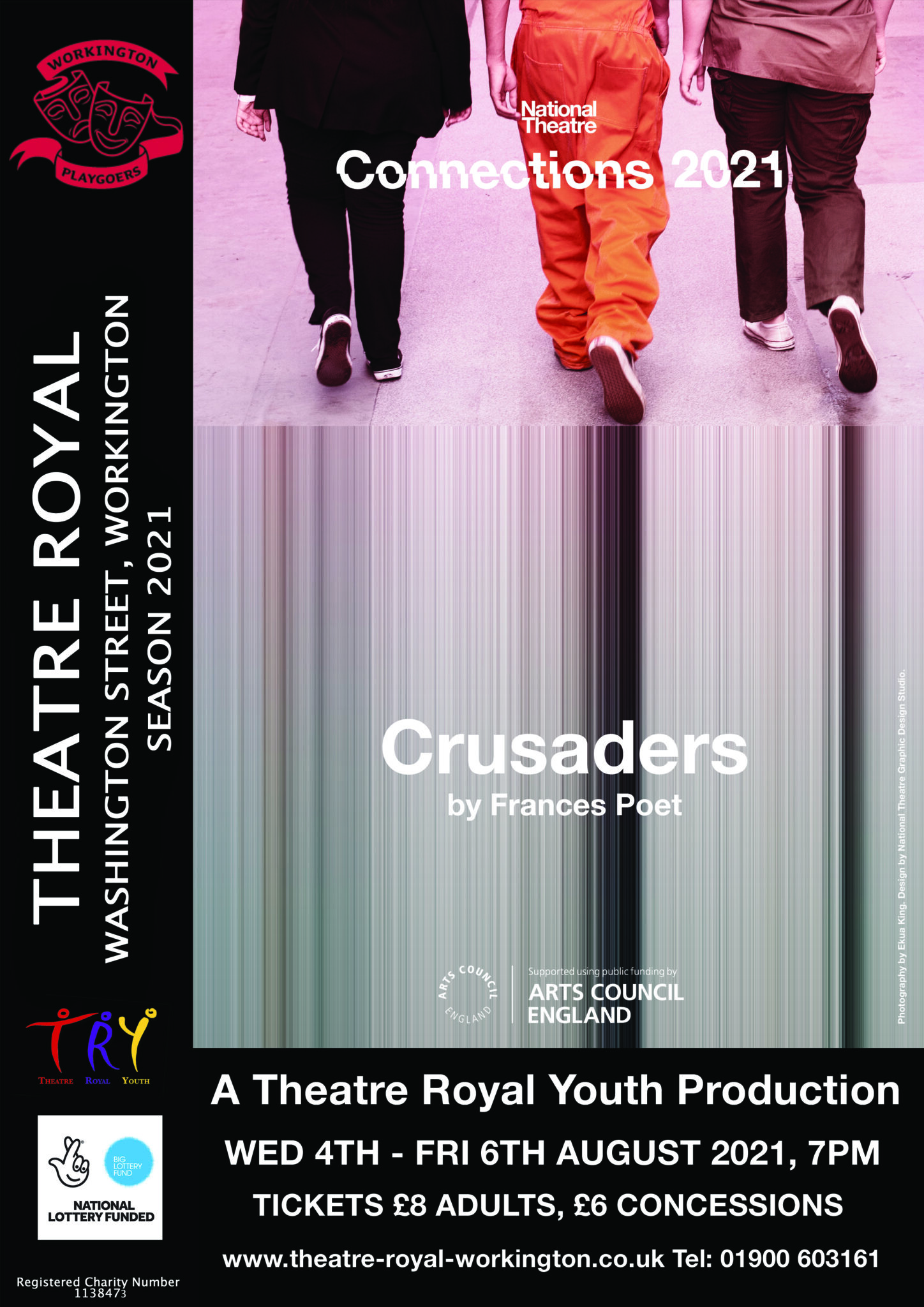 Crusaders Poster August - Theatre Royal Workington
